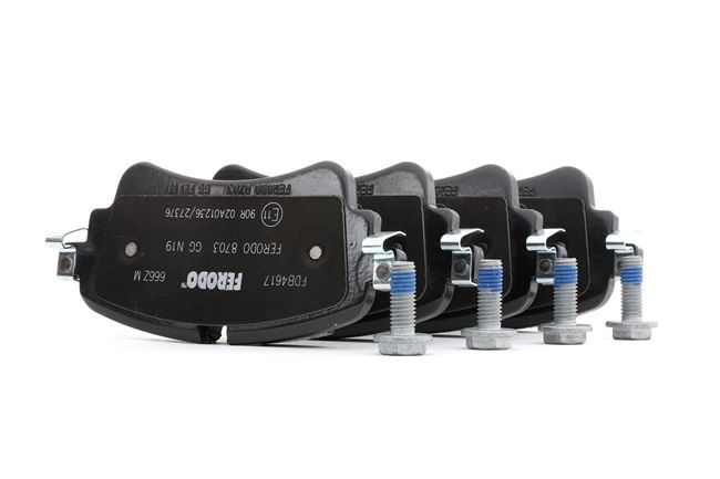 8W0 698 451 P Brake pad set, Accessory kit, Disc brake pads, Brake disc ...