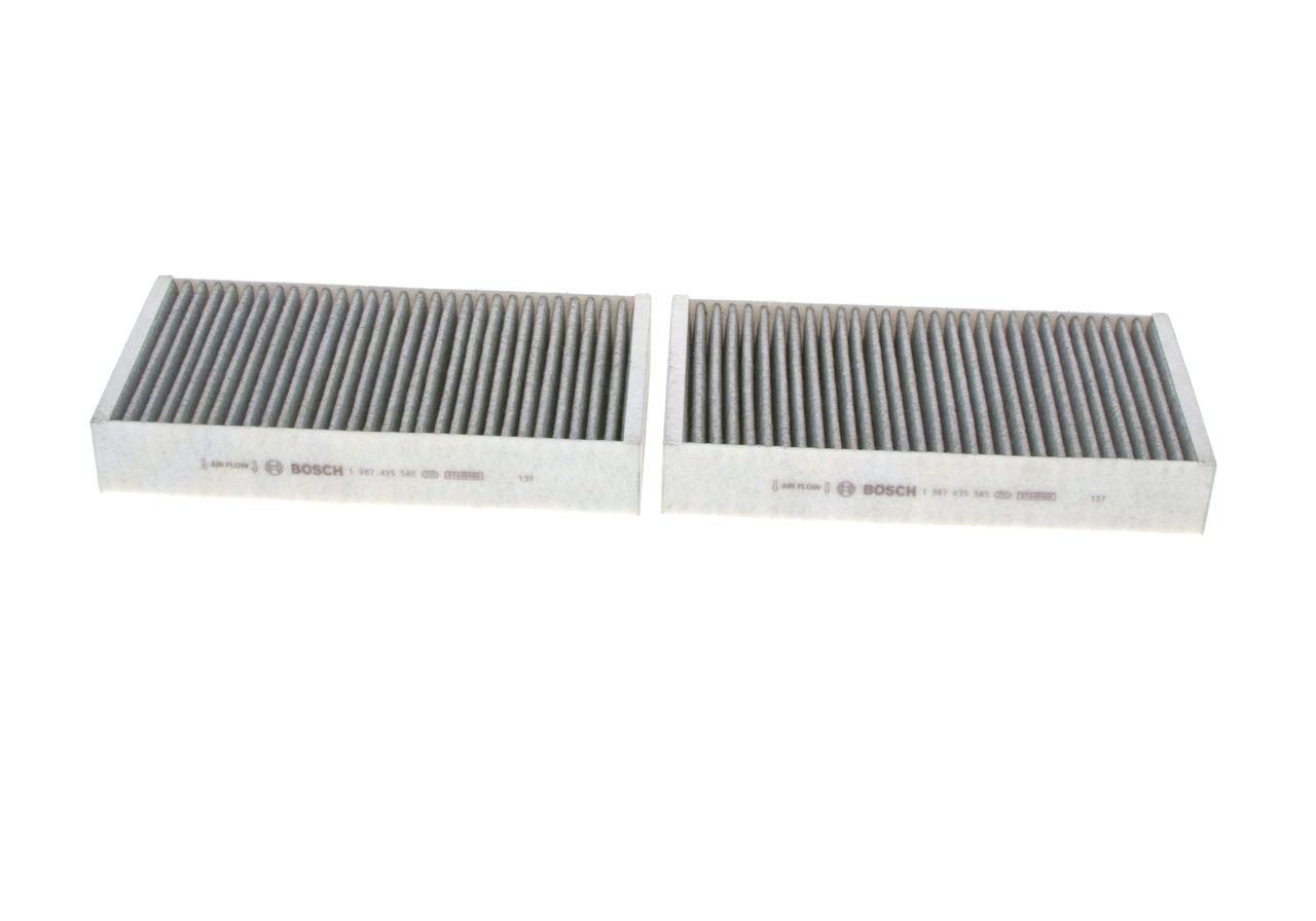 A 164 830 02 18 MANN-FILTER, BLUE PRINT Pollen filter, Filter set ...