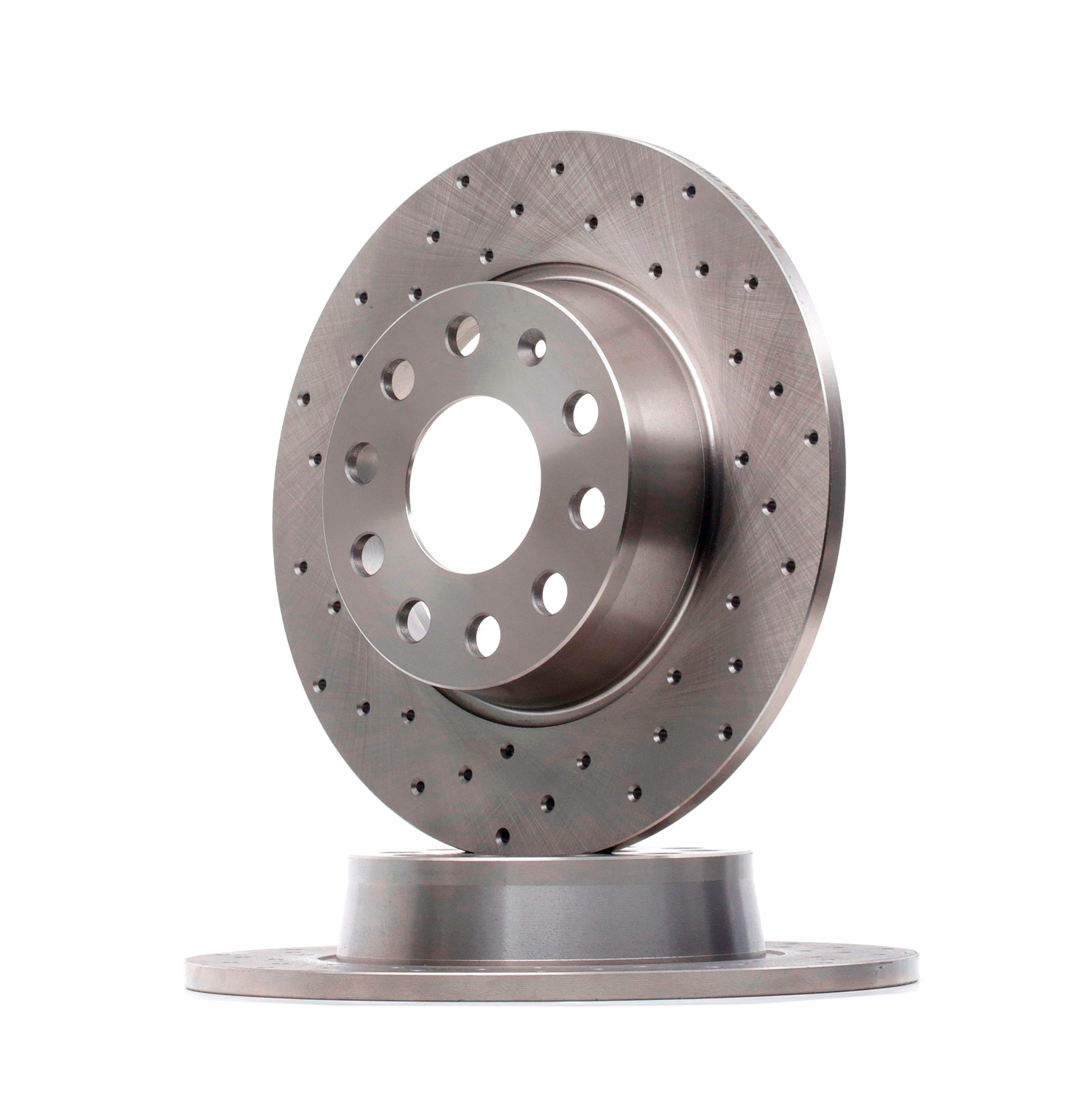 SKBD-0024524 STARK Brake Disc Rear Axle, Perforated, Solid