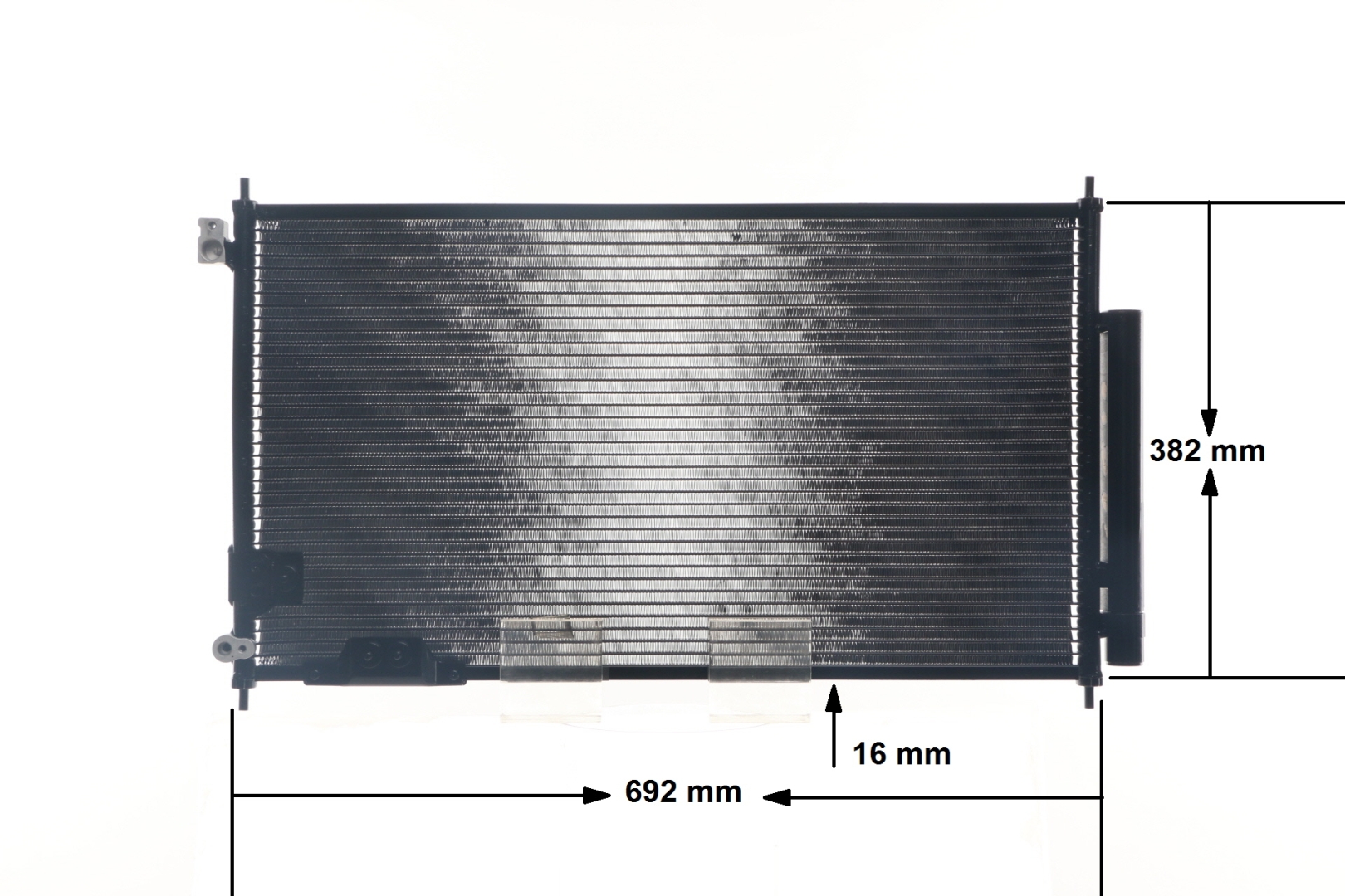 Condenser for Honda Accord 7 Tourer 2.2 i-CTDi (CN2) 2004 - 2008 140hp ...