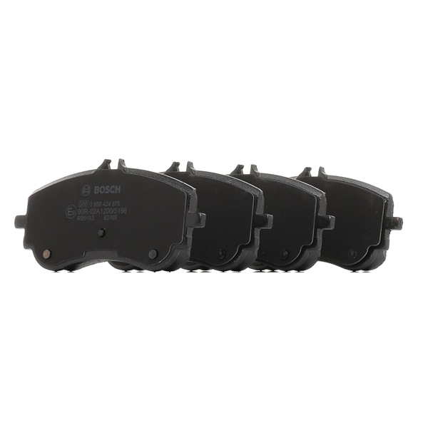 2H6 698 451 A BREMBO, A.B.S. Brake pad set, Accessory kit, Disc brake ...