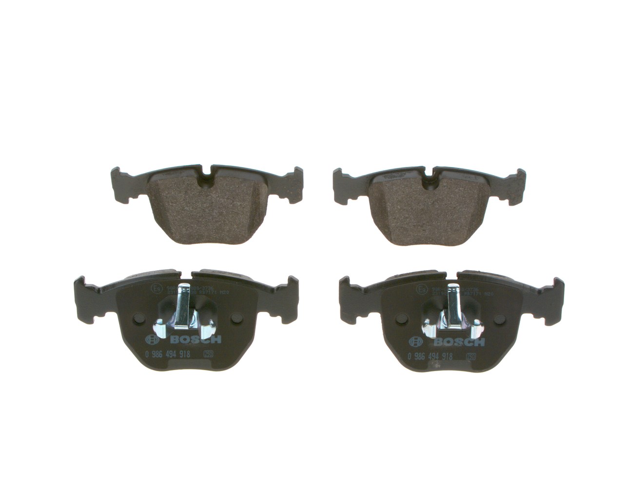 34 21 6 881 182 BOSCH Brake pad set cheap AUTODOC online shop