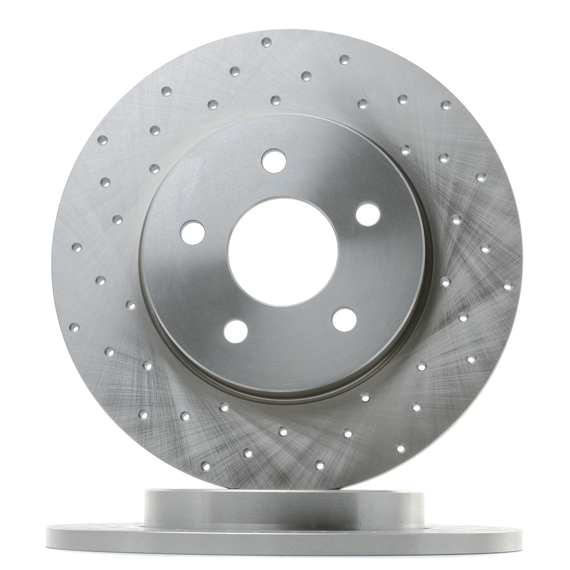 82B2701 RIDEX Disco de freno Macizo, Perforado AUTODOC