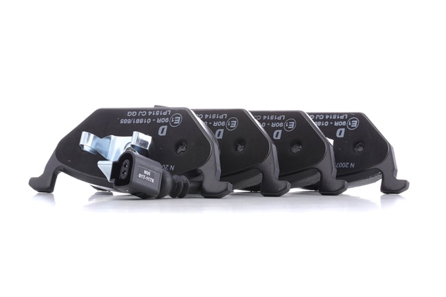 1K0 698 151 F BOSCH, BREMBO Remblokkenset, High performance ...