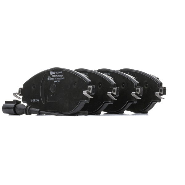 JZW 698 151 AT BREMBO, BOSCH Brake pad set, High performance brake pad ...