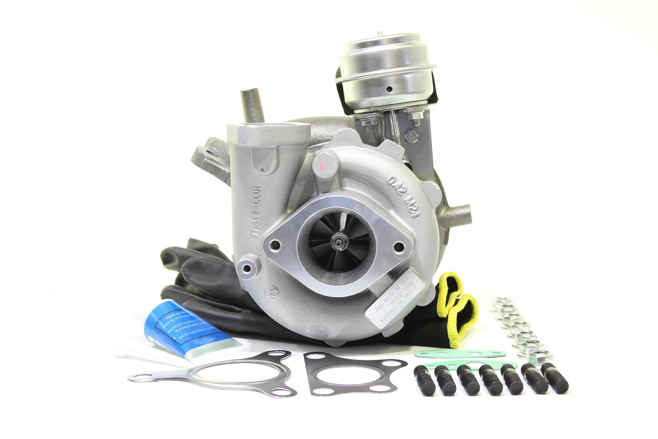 Turbocompresor para Nissan Navara d40 Pick-up 2.5 dCi 4WD (D40TT, D40T ...