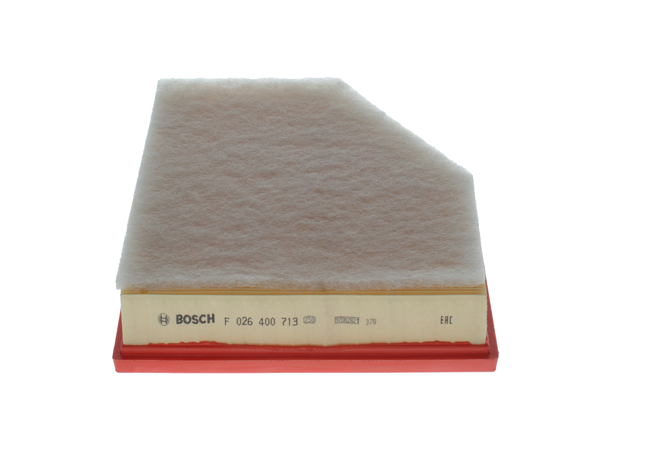 F 026 400 713 BOSCH S 0713 Air filter Length: 271 mm, Filter Insert ...