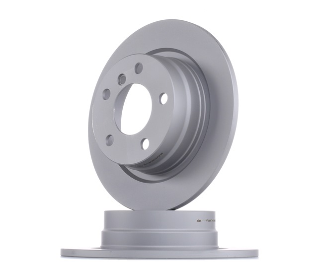 Brake Disc HELLA PRO High Carbon Solid, Coated, High-carbon, without ...
