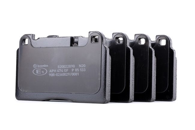 8R0 698 151 AB Brake pad set OEM VW, AUDI, SKODA, SEAT, SATURN