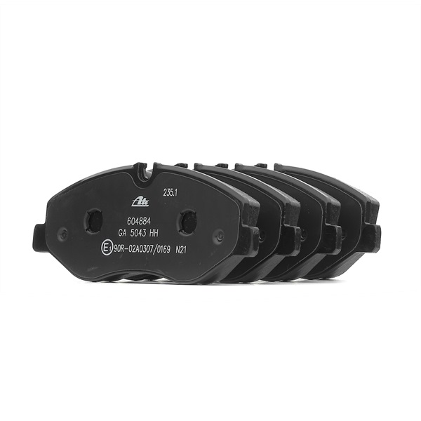 A 447 420 02 20 Brake pad set for MERCEDES-BENZ in OE-quality